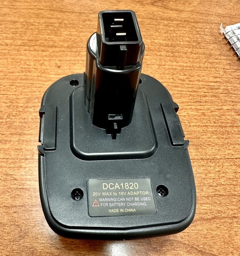Battery Adapter converter DCA1820 For Dewalt 12V 18V 20V Li-ion to 18V ...
