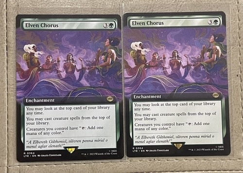 MTG: Elven Chorus The Lord of the Rings: Tales of Middle-earth 0160 ...