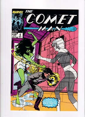 THE COMET MAN #4 MARVEL COMICS MAY 1987 | eBay