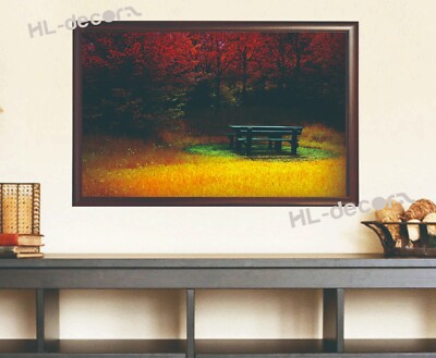 UNFRAMED Autumn Fall Reserve Canvas Print High Quality Poster Home Wall ...