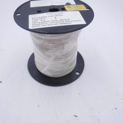 1080' Hook-Up Wire 18AWG 1C Stranded PTFE Teflon White | eBay
