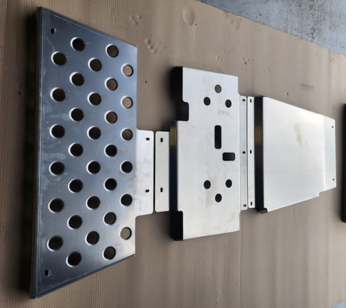 Aluminum 3 Piece Bash Plate Set will suit FORD EVEREST /SPORT with V6 ...