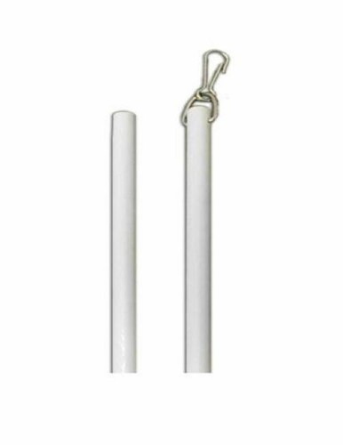 Castellanos Fiberglass Drapery Baton Wand with Stainless Steel Snap ...