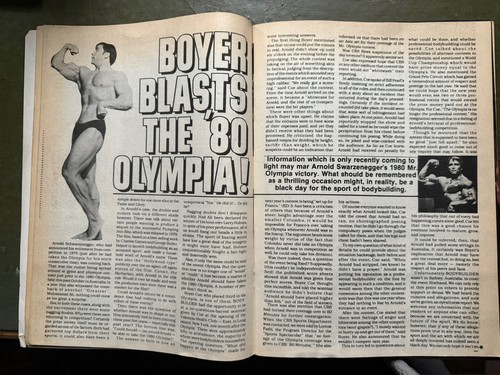Muscle And Bodybuilder May 1981 | eBay