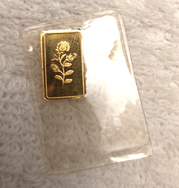 Vintage Tayer 1 Gram 999.9 Fine Gold Bar | eBay