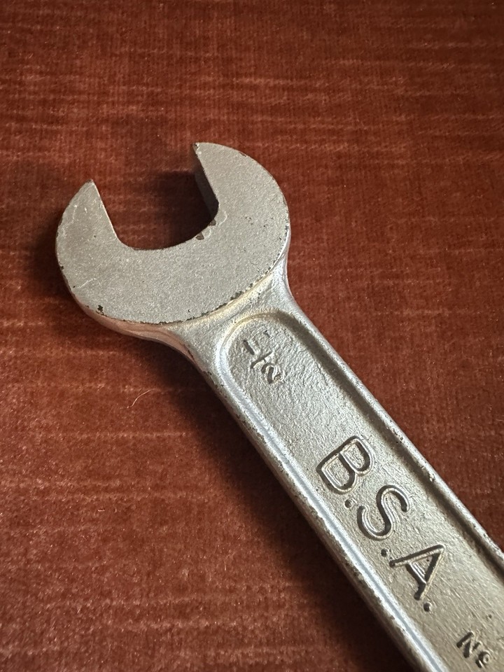 Vintage BSA Spanner No 10 1/2 & 9/16 | eBay UK