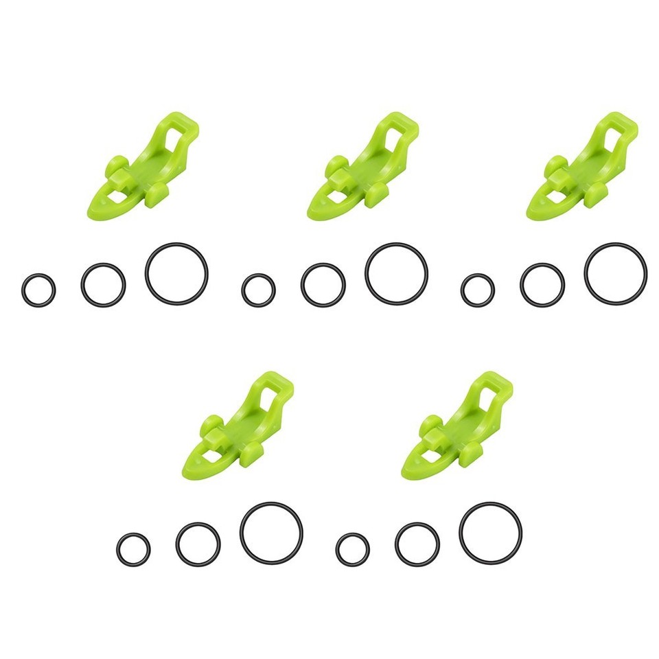 Plastic Fishing Rod Bait Hangers Hooks 5pcs Tool Accessories for ...