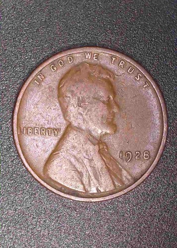 1928 Wheat Penny “L”Touching Rim Missing Letters Reverse No Mint Mark ...