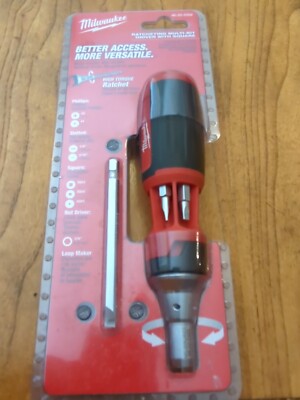 Milwaukee 48-22-2322 9-in-1 Square Drive Ratcheting Multi-bit ...