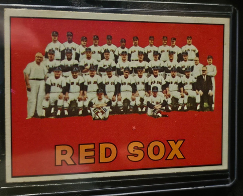 1967 Topps Card #604 Boston Red Sox Team Card | eBay