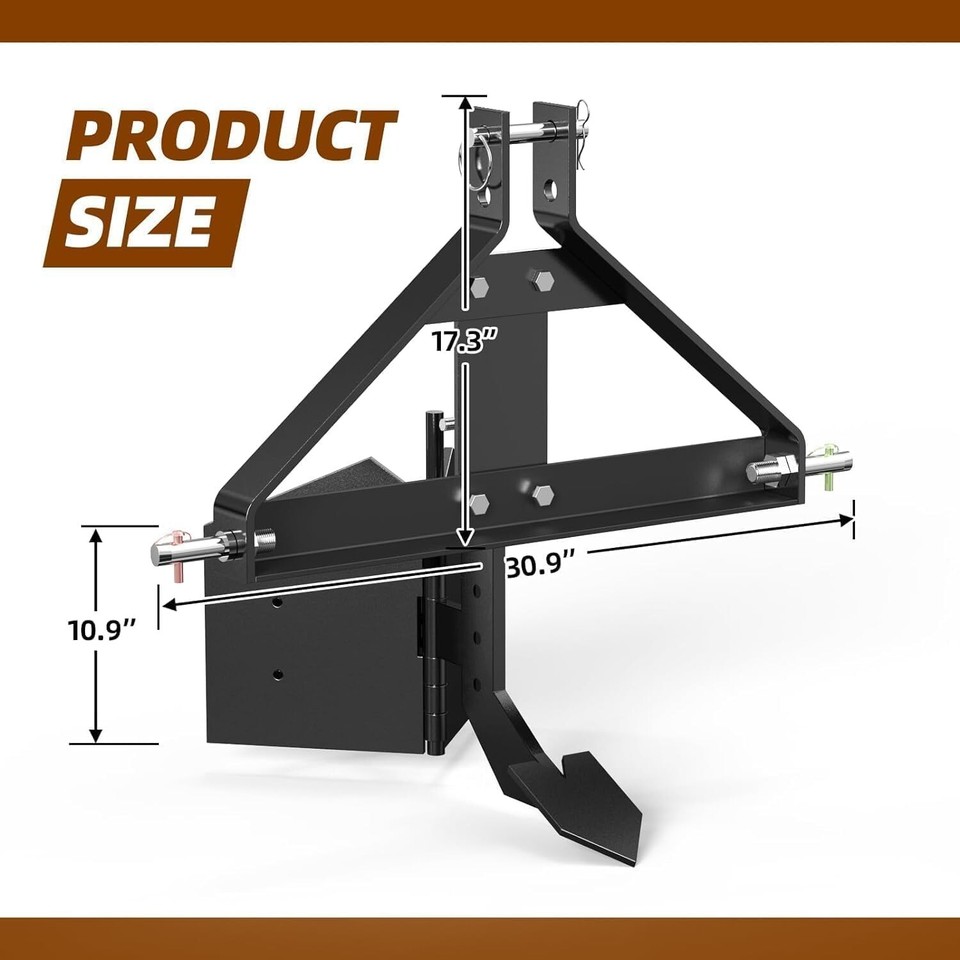 Middle Buster for Category Plow 3-Point Hitch Quick Tractors Furrowing ...