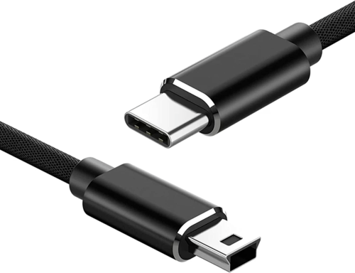 Mini USB to USB-C Cable 3.3ft, USB 2.0 Type C to USB Mini B 5-Pin ...