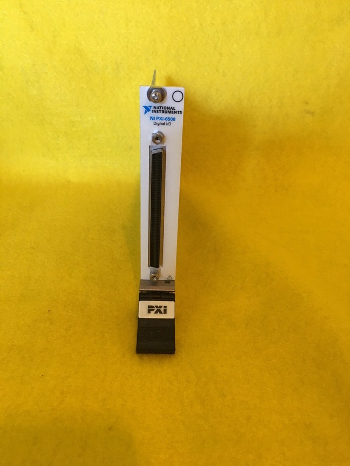 NATIONAL INSTRUMENTS NI PXI-6508 96 BIT 5V TTL/CMOS DIGITAL I/O 2.5mA ...