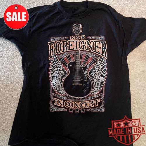New Foreigner 48th anniversary band Gift For Fans Unisex S-5XL Shirt ...