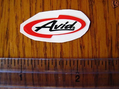 AVID Mountain Bike sram Bikes ROAD Shox A STICKER DECAL | eBay