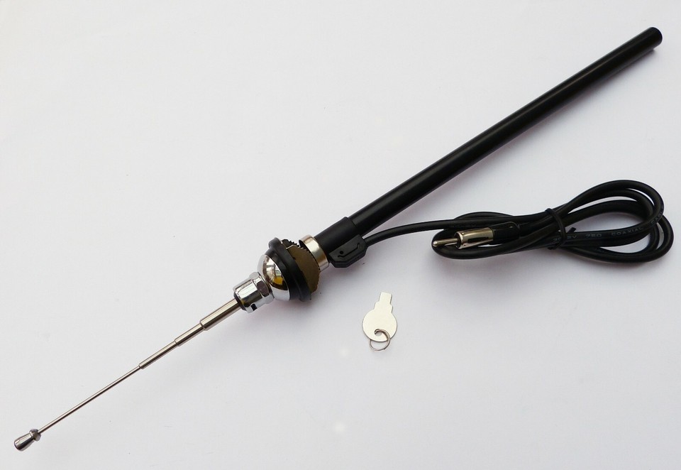 Ring Classic Car Chrome and Stainless Steel Universal Radio Aerial ...