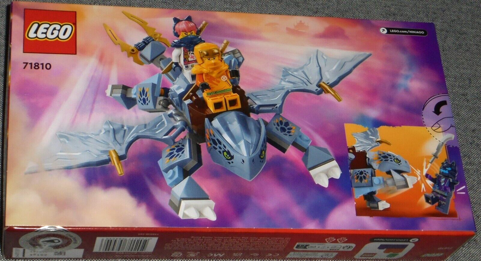 LEGO NINJAGO DRAGON'S RISING YOUNG DRAGON RIYU 71810 BRAND NEW SEALED ...