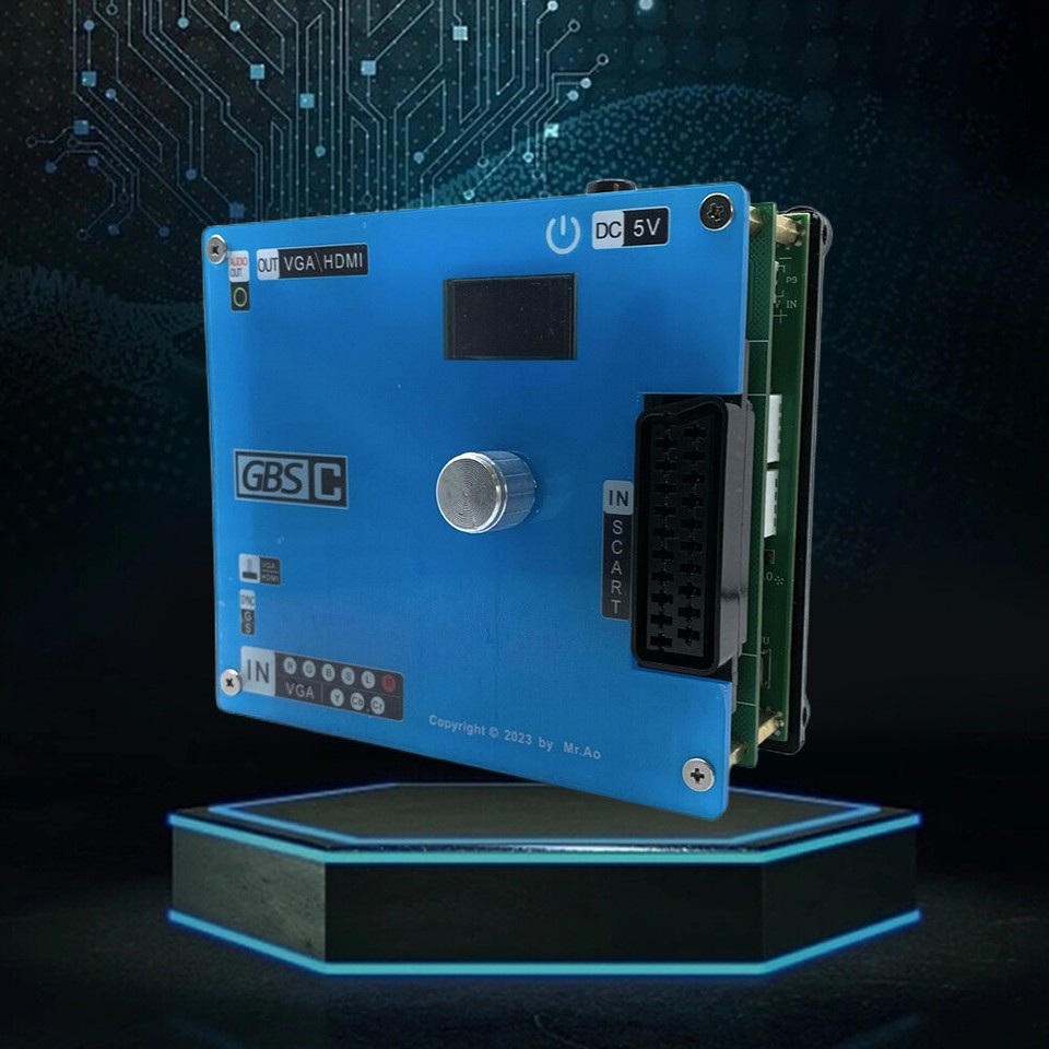 GBSC Converter Supports 1080P VGA/SCART To VGA Scan Converter for PS2 ...