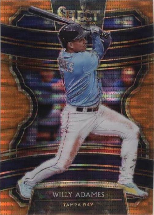 2020 Panini Select - Willy Adames #83 Orange Pulsar Prizm /13 for sale ...