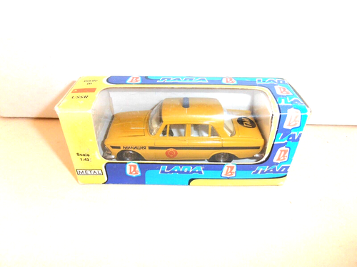 NOVOEXPORT 1/43 RARE A9 USSR RUSSIA "VAZ 2101 POLICE 1979" BOX ...