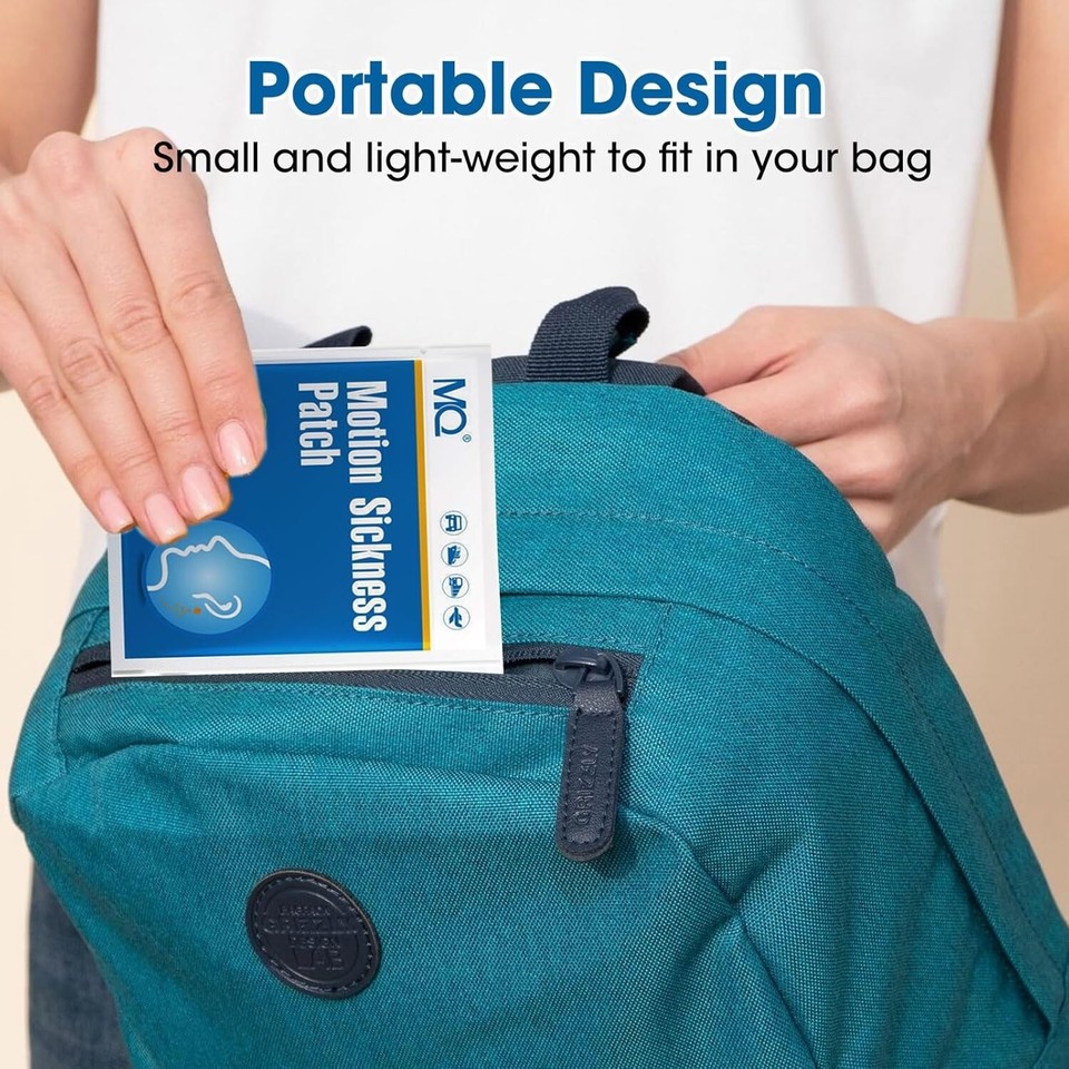 14Ct Motion Sickness Patches Non Drowsy, Sea Sickness Patch behind Ear ...