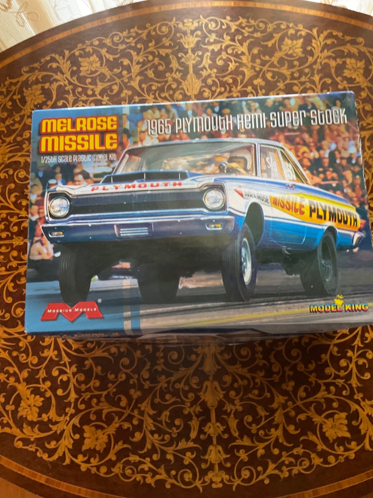 Melrose Missile 1965. Plymouth Hemi Super Stock by Moebius 1/25 scale ...