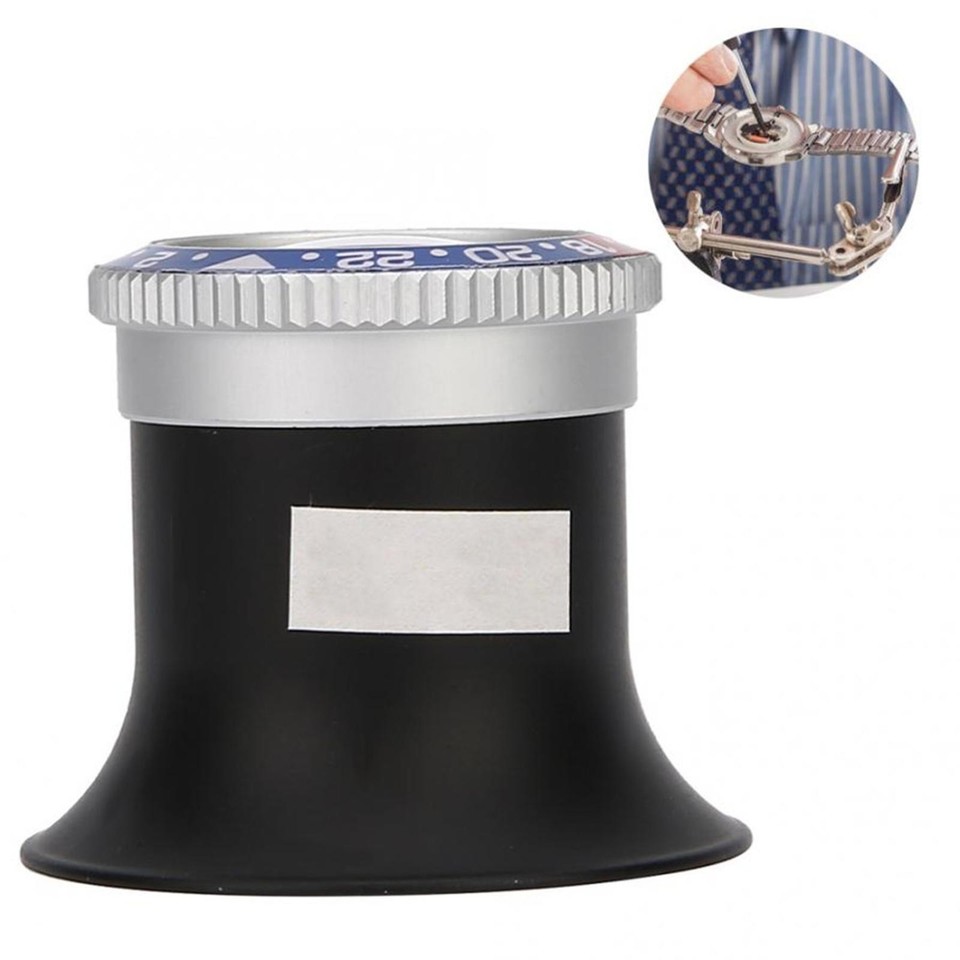 Watch Magnifier Magnifying Glasses Loupe Jewel Watchmaker Repair Tool ...