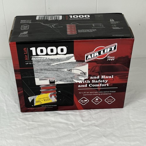 Air Lift Series 1000 Rear Air Spring Kit for 2020-2025 Jeep Gladiator ...