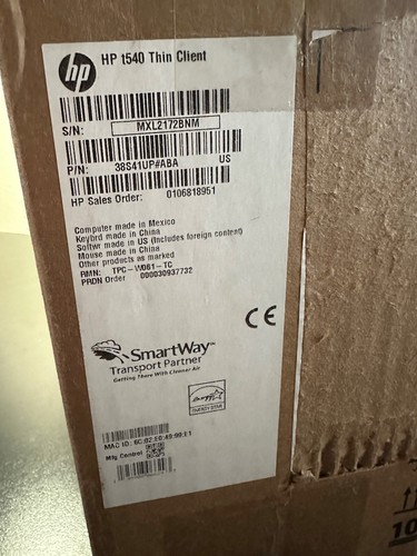 NEW HP t540 Thin Client 16GB SSD 1305G 1.5GHz 4GB Thin Pro OS Black | eBay