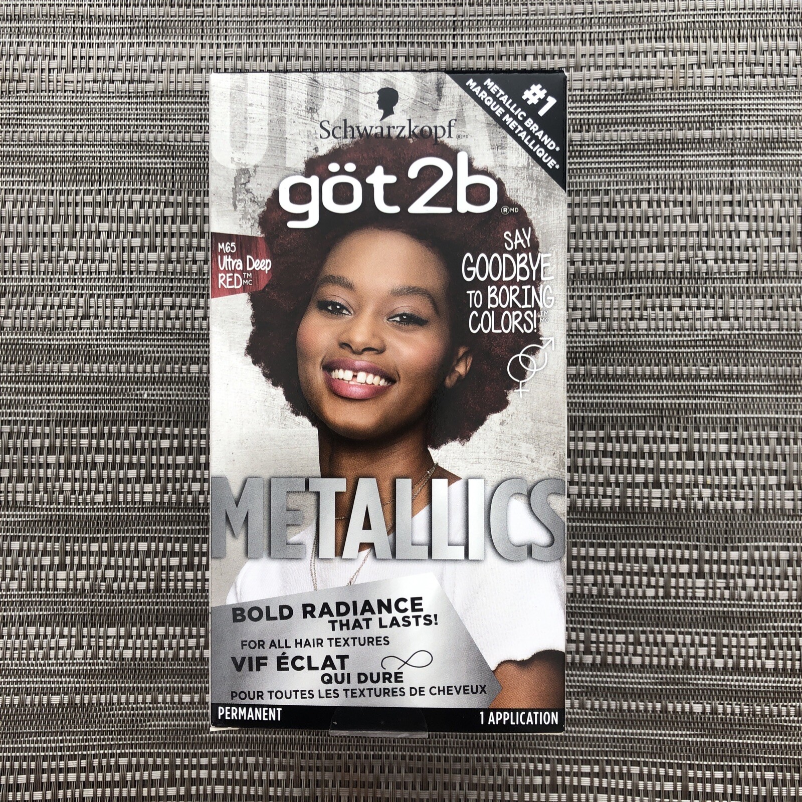 Got2B Metallics Permanent Hair Color, M65 Ultra Deep Red | eBay