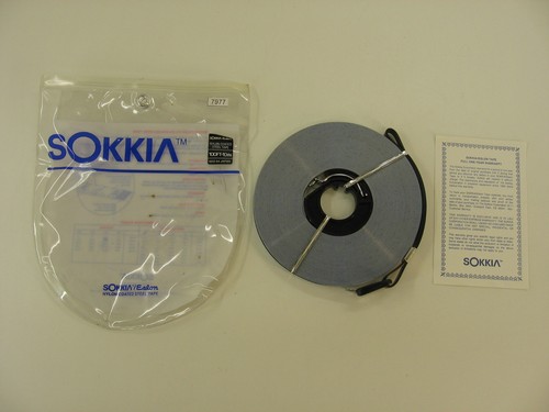 Sokkia Eslon 100' 10ths Nylon Coated Steel Tape Refill NEW 8652-64 ...