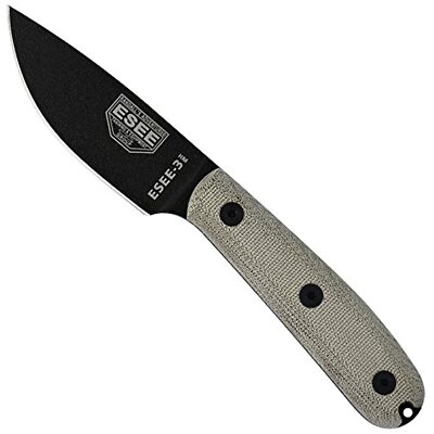 ESEE 3HM (Handle Modified) Fixed Blade Knife, Sheath (Kydex Sheath) | eBay