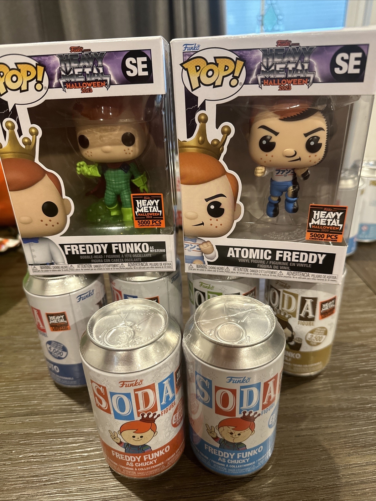 Funko Heavy Metal Lot Chunky Werewol Proto Atomic And Mysterious | eBay