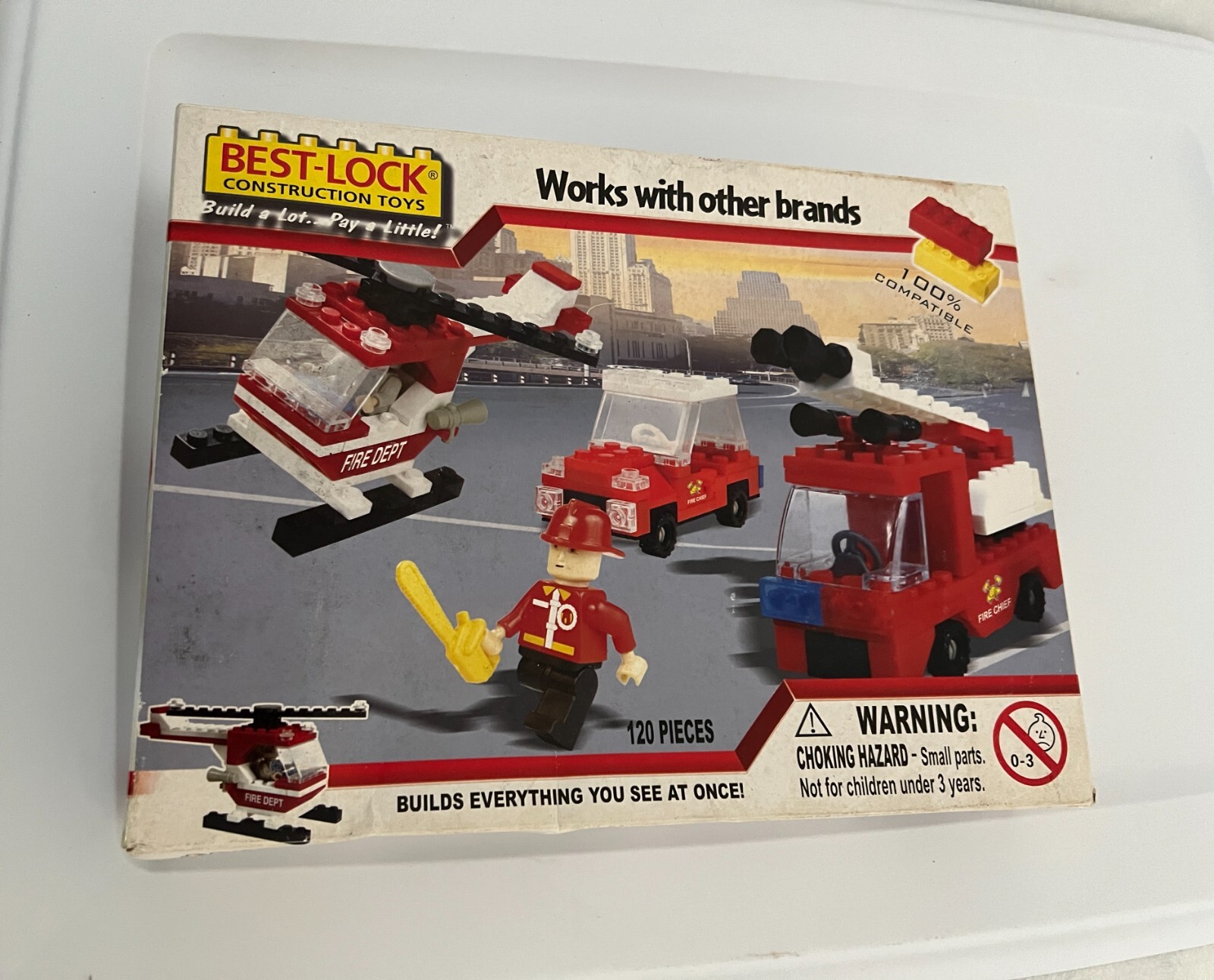 Best-Lock Construction Toys Official U.S. Army 120 Pieces Compatible ...