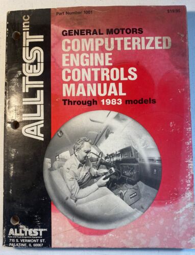 Alltest Inc: General Motors Computerized Engine Controls Manual Through ...