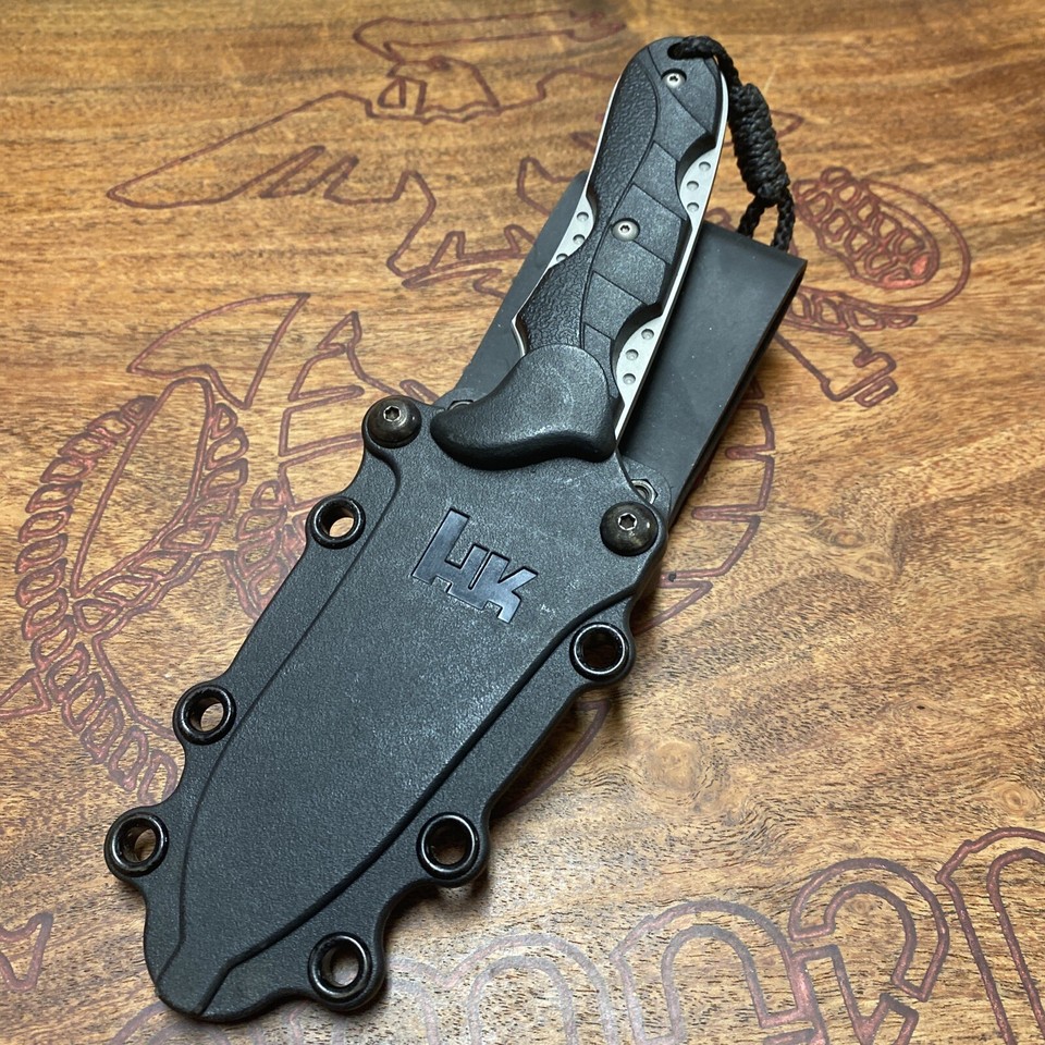 RARE/DISCONTINUED HK/Benchmade 14100 Mike Snody Fixed Blade Knife W ...