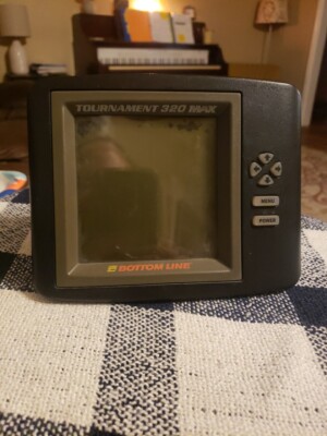 BOTTOM LINE TOURNAMENT 320 MAX FISH FINDER HEAD UNIT For Parts Only | eBay