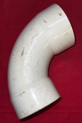 GPK 4" PVC SEWER & DRAIN 90° ELBOW | eBay