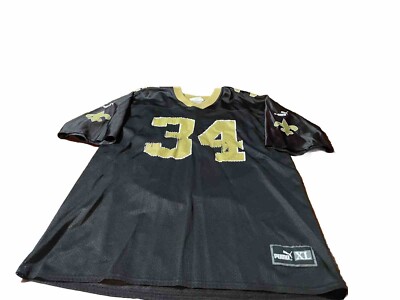 Ricky Williams New Orleans Saints Black/Gold Jersey Puma Men Size XL | eBay