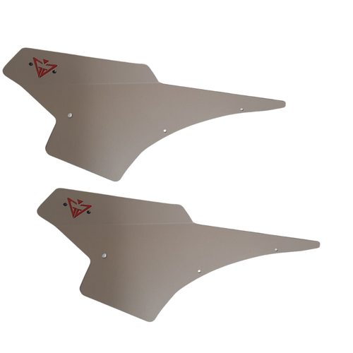 GAM Can am Maverick X3 2017-23 Side Racing Number Plates Holder Pair ...