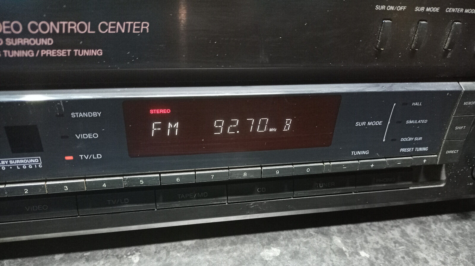 Sony STR-D515 AV Receiver Amplifier Amp AM/FM Stereo Home Theatre ...