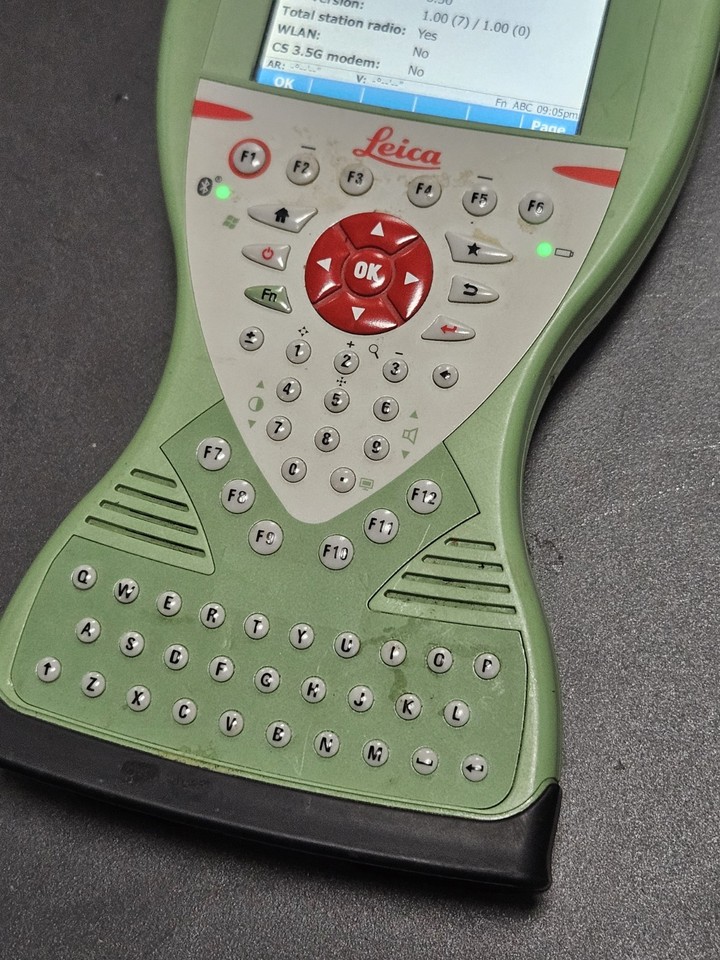 Leica CS15 GPS Robotic Total Station TPS Data Collector w/ Smartworx 8. ...