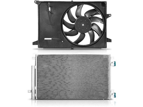 For 2016-2022 Chevrolet Spark A/C Condenser and Cooling Fan Kit APR ...