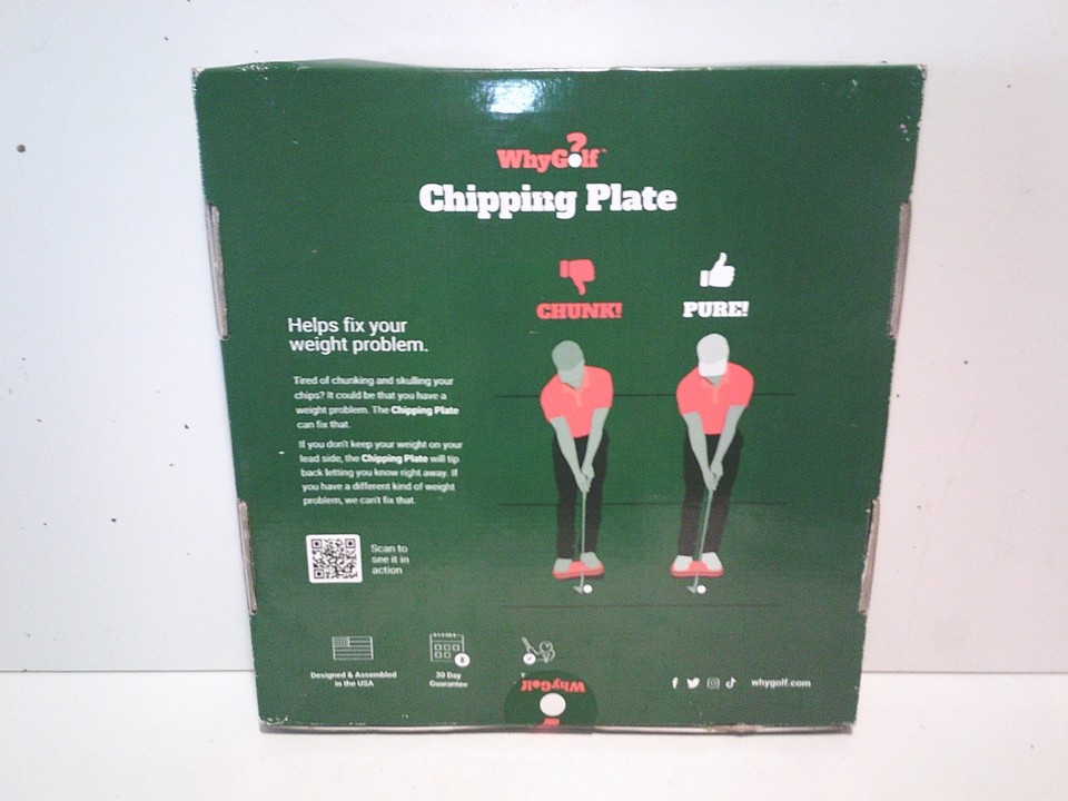 NEW Chipping Plate Improved Chipping Technique Weight Shift Balance ...