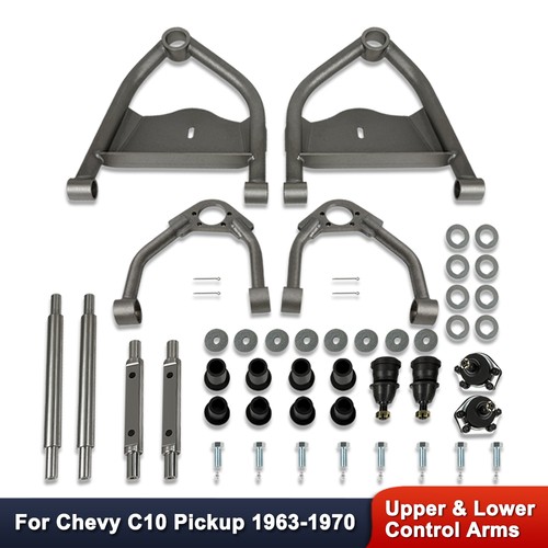For Chevy C10 1963-1970 Narrowed w/Air Bag Tubular Control Arms Upper ...