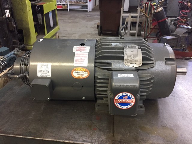 Baldor Electric Motor 7.5 HP 230 / 460 VAC 1760 RPM 213tc Frame ...