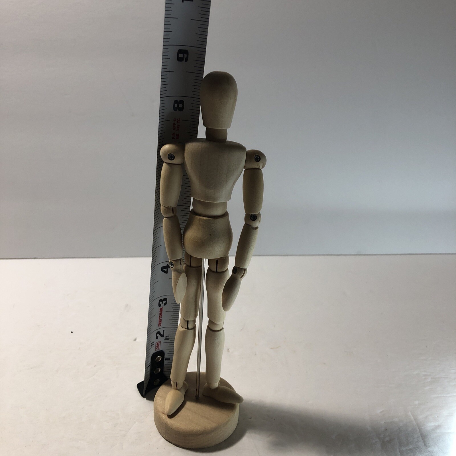 Wood Art Figure Date Code 10851637 Man Movable Limbs | eBay