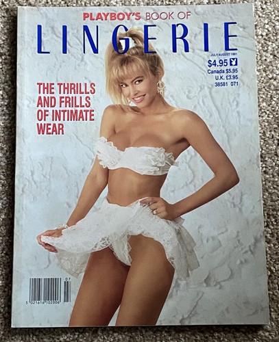 Vintage Playboy Magazine Special Edition: Book Of Lingerie July/August ...
