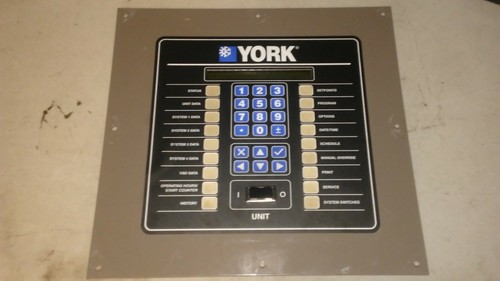 York YK-024-34930-000 Rev B Chiller Panel Keypad Switch Display Module ...