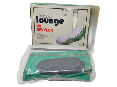 Vintage Sevylor Inflatable Roman Lounge Indoor RL70 70 "X 31" Rare ...
